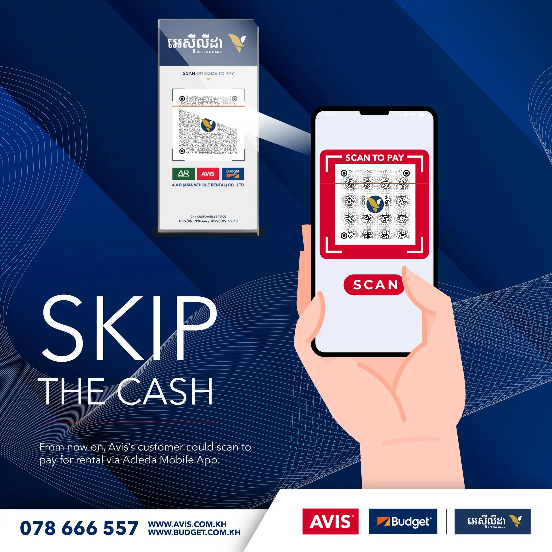 Cashless Payment is Now Available | avis
